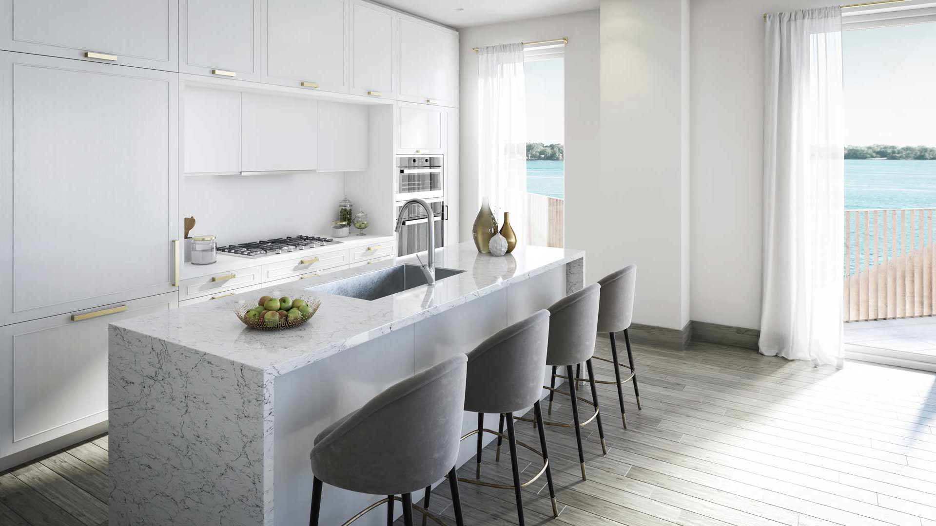 Aqualuna at Bayside Downtown Toronto 湖畔高雅華庭 – By Hines Tridel